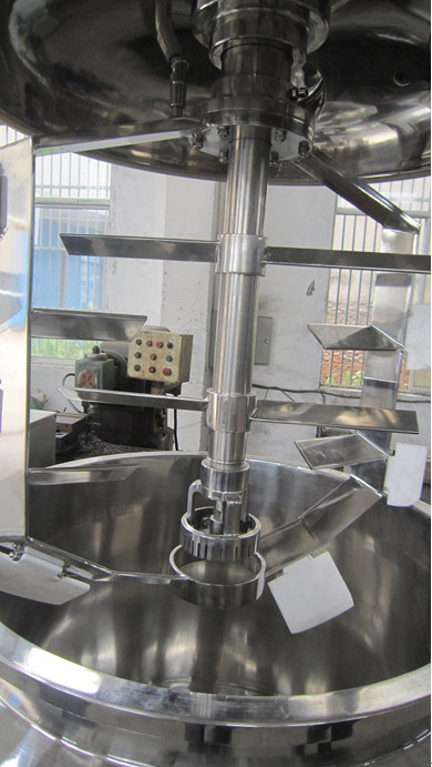 Vacuum Ointment Emulsifier Mixer Machine